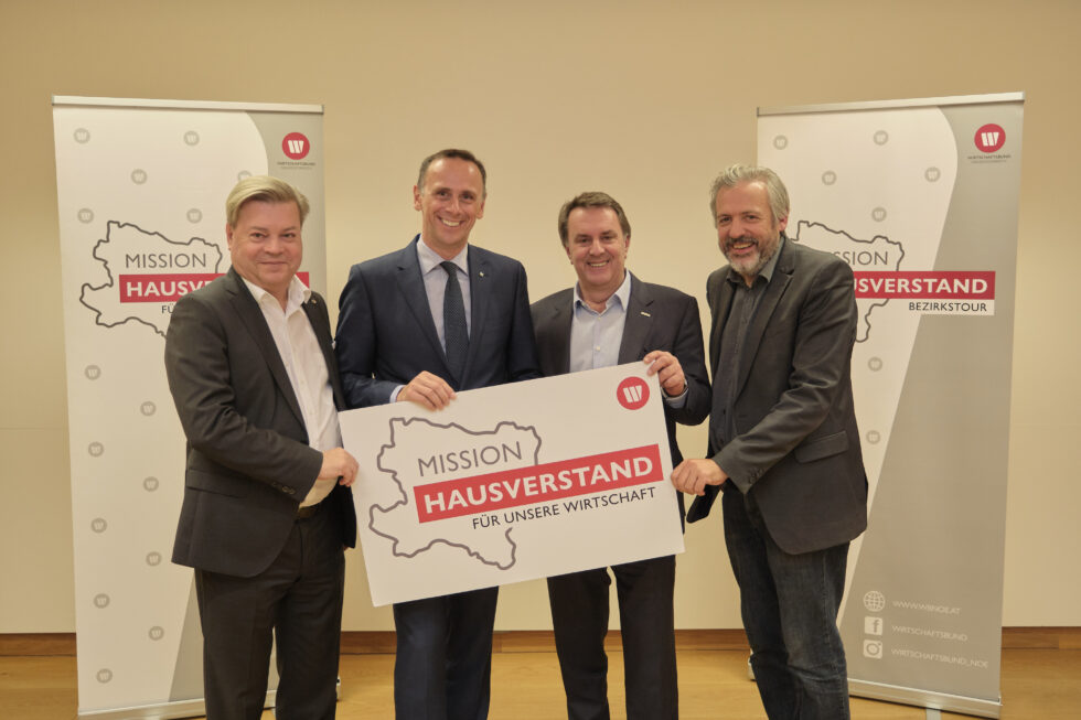 NÖ Wirtschaftsbund: Bezirkstour „Mission Hausverstand“ macht Station im Bezirk Horn ...